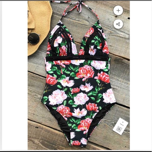 Cupshe | Swim | Cupshe Let The Fun Begin One Piece Nwt | Poshmark
